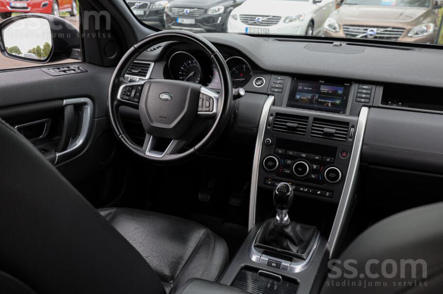 Черный Ленд Ровер Discovery Sport 2016 в Елгава, объемом двигателя 2.20 л и пробегом 0 тыс. км за 11990 €, фото 13 на AUTOMOTO.COM.LV