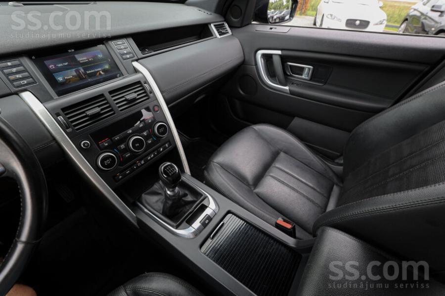 Черный Ленд Ровер Discovery Sport 2016 в Елгава, объемом двигателя 2.20 л и пробегом 0 тыс. км за 11990 €, фото 18 на AUTOMOTO.COM.LV