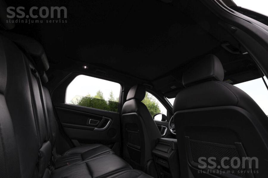 Черный Ленд Ровер Discovery Sport 2016 в Елгава, объемом двигателя 2.20 л и пробегом 0 тыс. км за 11990 €, фото 25 на AUTOMOTO.COM.LV