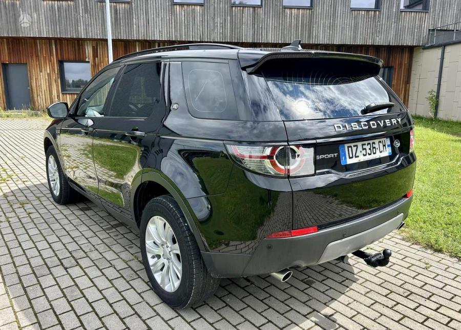 Черный Ленд Ровер Discovery Sport 2016 в Таураге, объемом двигателя 2.00 л и пробегом 176 тыс. км за 8600 €, фото 3 на AUTOMOTO.COM.LV
