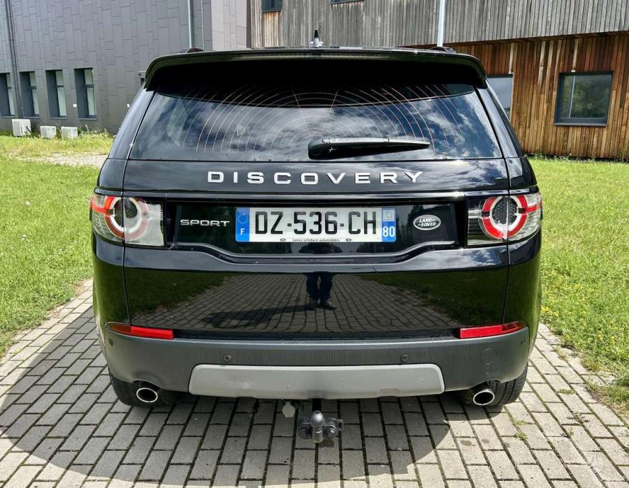 Черный Ленд Ровер Discovery Sport 2016 в Таураге, объемом двигателя 2.00 л и пробегом 176 тыс. км за 8600 €, фото 4 на AUTOMOTO.COM.LV