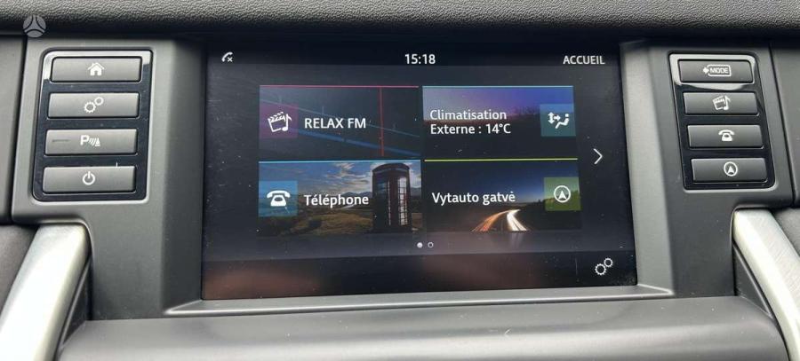 Черный Ленд Ровер Discovery Sport 2016 в Таураге, объемом двигателя 2.00 л и пробегом 176 тыс. км за 8600 €, фото 13 на AUTOMOTO.COM.LV