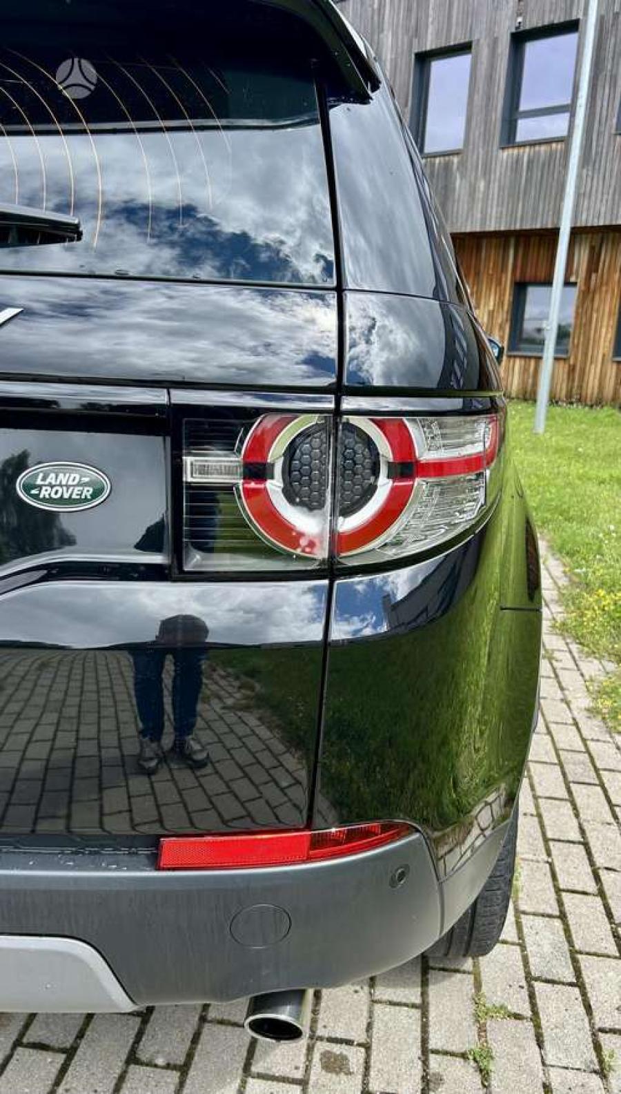 Черный Ленд Ровер Discovery Sport 2016 в Таураге, объемом двигателя 2.00 л и пробегом 176 тыс. км за 8600 €, фото 18 на AUTOMOTO.COM.LV