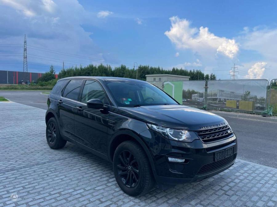 Черный Ленд Ровер Discovery Sport 2016 в Каунас, объемом двигателя 2.00 л и пробегом 264 тыс. км за 8250 €, фото 8 на AUTOMOTO.COM.LV