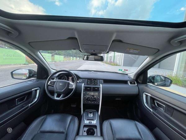 Melns Land Rover Discovery Sport 2016 Kauņa, ar dzinēja tilpumu 2.00 L un nobraukumu 264 tūkst. km par 8250 €, foto 10 vietnē AUTOMOTO.COM.LV