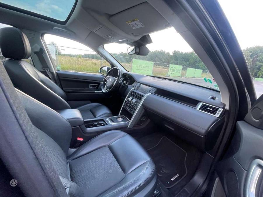 Черный Ленд Ровер Discovery Sport 2016 в Каунас, объемом двигателя 2.00 л и пробегом 264 тыс. км за 8250 €, фото 12 на AUTOMOTO.COM.LV