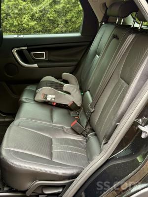 Melns Land Rover Discovery Sport 2016 Rīga, ar dzinēja tilpumu 2.00 L un nobraukumu 179 tūkst. km par 9950 €, foto 5 vietnē AUTOMOTO.COM.LV