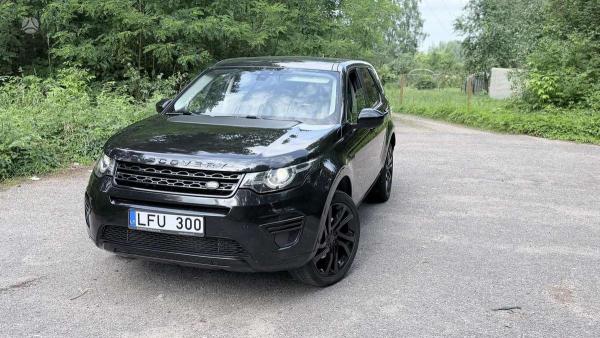 Черный Ленд Ровер Discovery Sport 2016 в Электренай, объемом двигателя 2.00 л и пробегом 139 тыс. км за 12500 €, фото 6 на AUTOMOTO.COM.LV