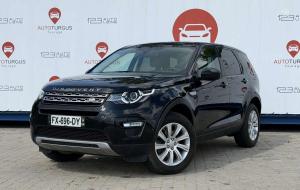 Черный Ленд Ровер Discovery Sport 2016 в Таураге, объемом двигателя 2.00 л и пробегом 203 тыс. км за 7200 €, фото  на AUTOMOTO.COM.LV