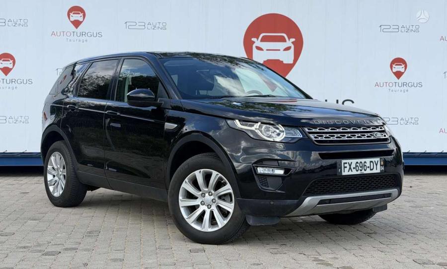 Черный Ленд Ровер Discovery Sport 2016 в Таураге, объемом двигателя 2.00 л и пробегом 203 тыс. км за 7200 €, фото 4 на AUTOMOTO.COM.LV