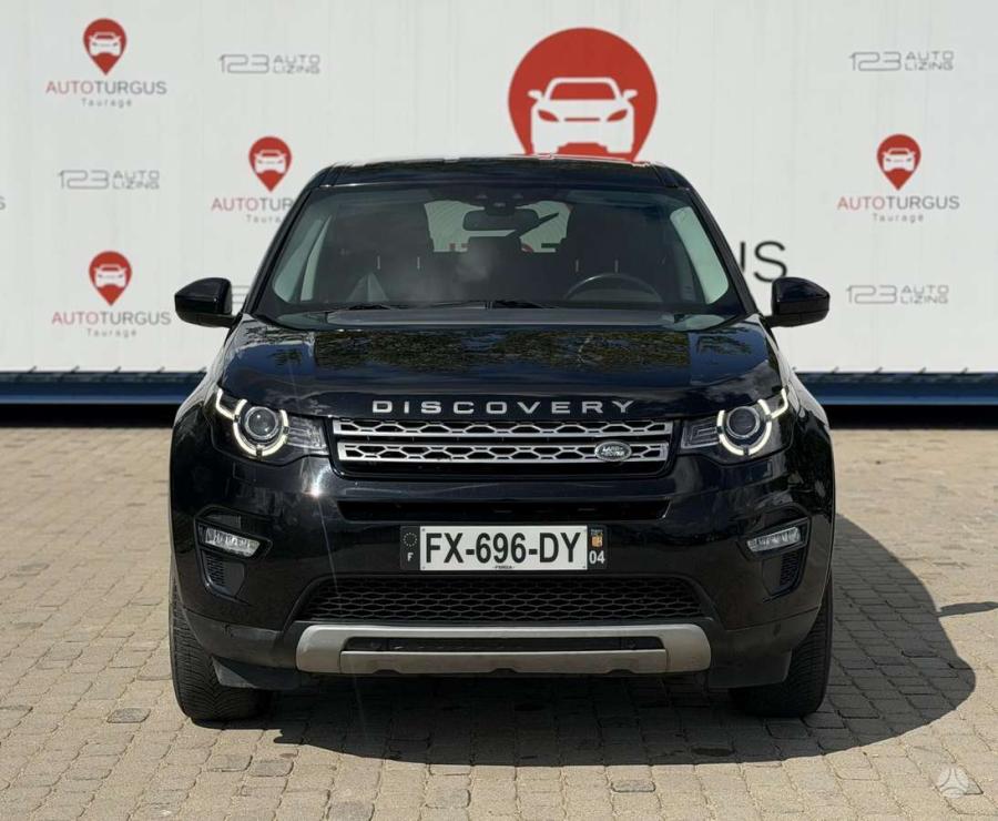 Черный Ленд Ровер Discovery Sport 2016 в Таураге, объемом двигателя 2.00 л и пробегом 203 тыс. км за 7200 €, фото 6 на AUTOMOTO.COM.LV