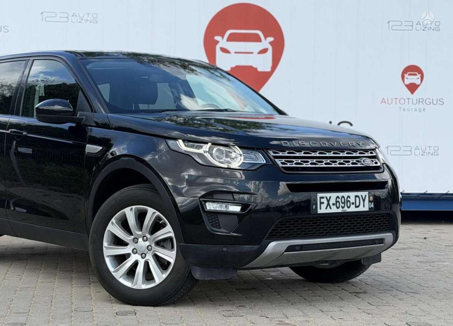 Черный Ленд Ровер Discovery Sport 2016 в Таураге, объемом двигателя 2.00 л и пробегом 203 тыс. км за 7200 €, фото 11 на AUTOMOTO.COM.LV