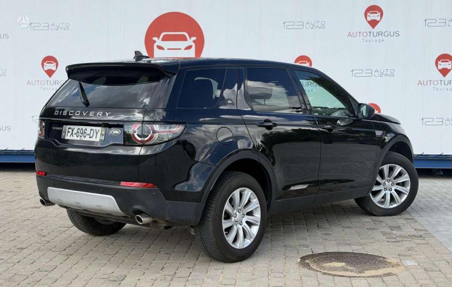 Черный Ленд Ровер Discovery Sport 2016 в Таураге, объемом двигателя 2.00 л и пробегом 203 тыс. км за 7200 €, фото 18 на AUTOMOTO.COM.LV