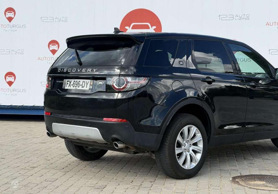 Черный Ленд Ровер Discovery Sport 2016 в Таураге, объемом двигателя 2.00 л и пробегом 203 тыс. км за 7200 €, фото 25 на AUTOMOTO.COM.LV