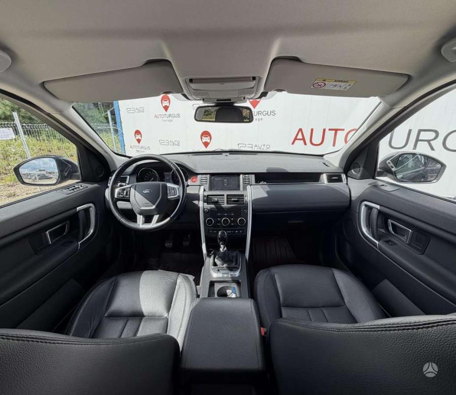Черный Ленд Ровер Discovery Sport 2016 в Таураге, объемом двигателя 2.00 л и пробегом 203 тыс. км за 7200 €, фото 33 на AUTOMOTO.COM.LV