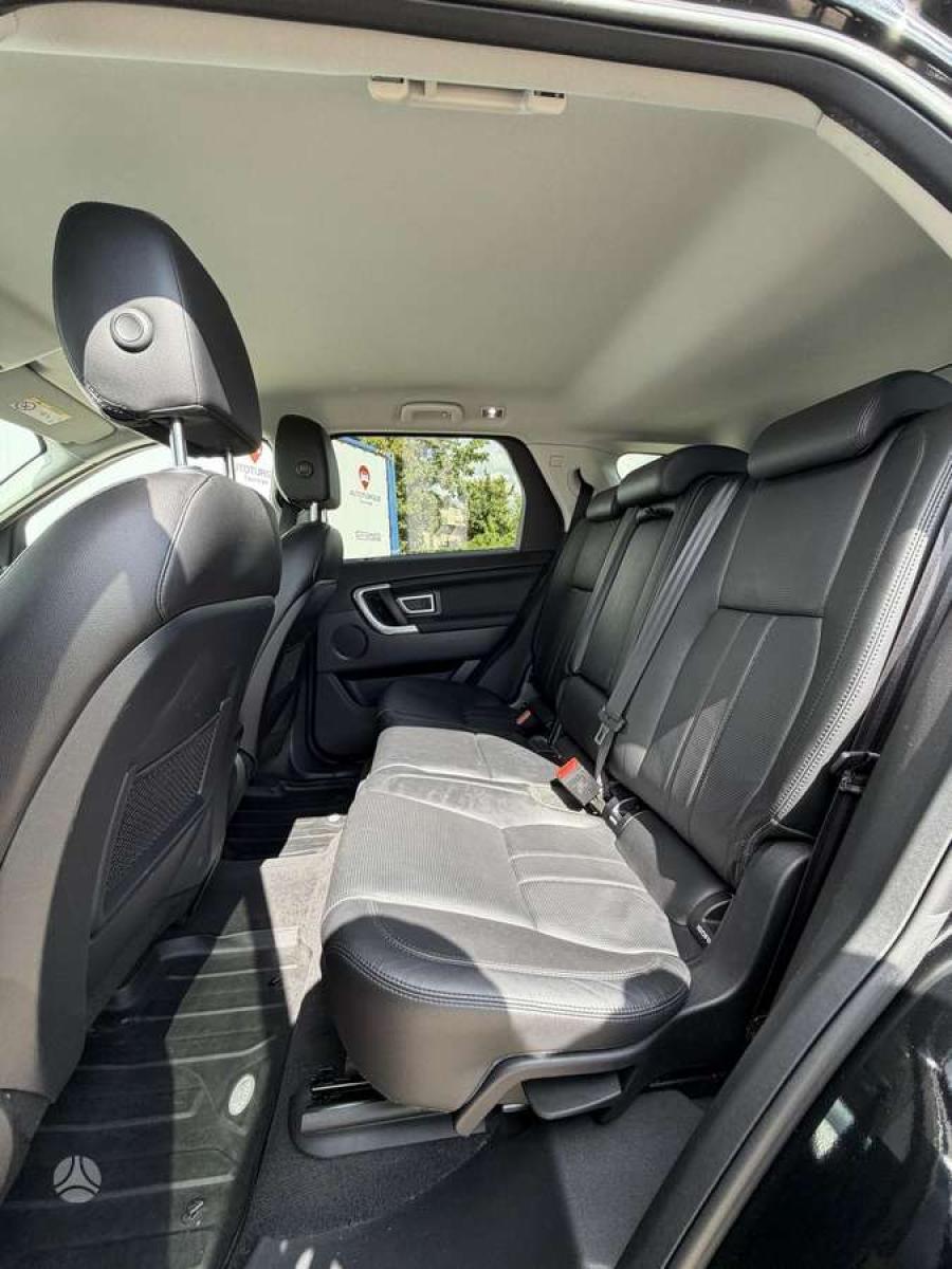 Черный Ленд Ровер Discovery Sport 2016 в Таураге, объемом двигателя 2.00 л и пробегом 203 тыс. км за 7200 €, фото 37 на AUTOMOTO.COM.LV