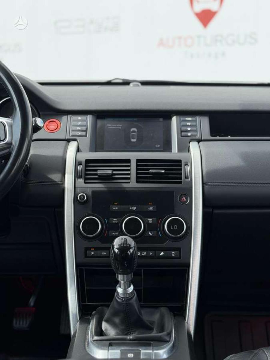 Черный Ленд Ровер Discovery Sport 2016 в Таураге, объемом двигателя 2.00 л и пробегом 203 тыс. км за 7200 €, фото 42 на AUTOMOTO.COM.LV