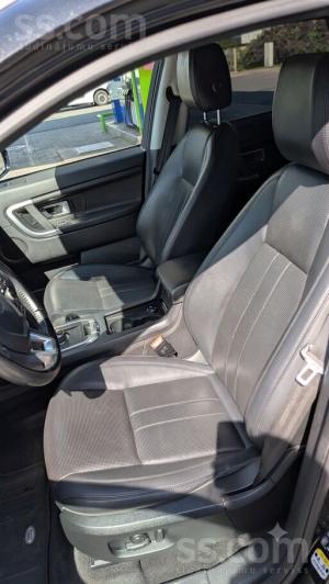 Melns Land Rover Discovery Sport 2016 Rīga, ar dzinēja tilpumu 2.00 L un nobraukumu 221 tūkst. km par 12900 €, foto 9 vietnē AUTOMOTO.COM.LV