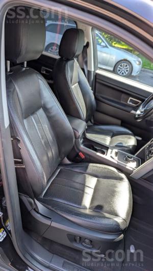 Melns Land Rover Discovery Sport 2016 Rīga, ar dzinēja tilpumu 2.00 L un nobraukumu 221 tūkst. km par 12900 €, foto 10 vietnē AUTOMOTO.COM.LV