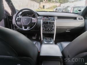 Melns Land Rover Discovery Sport 2016 Rīga, ar dzinēja tilpumu 2.00 L un nobraukumu 230 tūkst. km par 12500 €, foto 6 vietnē AUTOMOTO.COM.LV