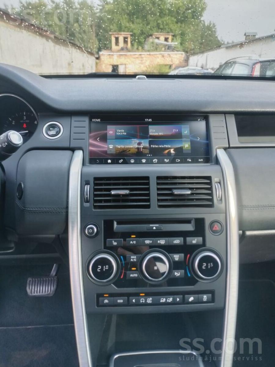 Melns Land Rover Discovery Sport 2016 Rīga, ar dzinēja tilpumu 2.00 L un nobraukumu 230 tūkst. km par 12500 €, foto 7 vietnē AUTOMOTO.COM.LV