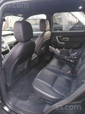 Melns Land Rover Discovery Sport 2016 Rīga, ar dzinēja tilpumu 2.00 L un nobraukumu 230 tūkst. km par 12500 €, foto 9 vietnē AUTOMOTO.COM.LV