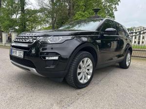 Melns Land Rover Discovery Sport 2016 Vilkaviškis, ar dzinēja tilpumu 2.00 L un nobraukumu 227 tūkst. km par 5400 €, foto  vietnē AUTOMOTO.COM.LV