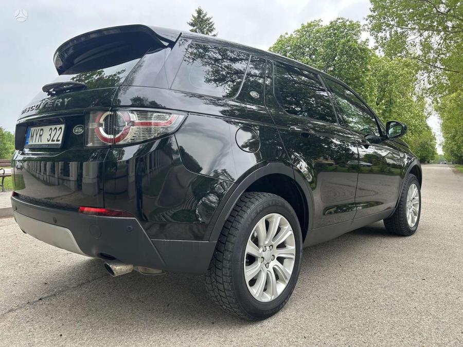 Melns Land Rover Discovery Sport 2016 Vilkaviškis, ar dzinēja tilpumu 2.00 L un nobraukumu 227 tūkst. km par 5400 €, foto 7 vietnē AUTOMOTO.COM.LV