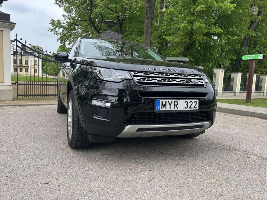Melns Land Rover Discovery Sport 2016 Vilkaviškis, ar dzinēja tilpumu 2.00 L un nobraukumu 227 tūkst. km par 5400 €, foto 9 vietnē AUTOMOTO.COM.LV