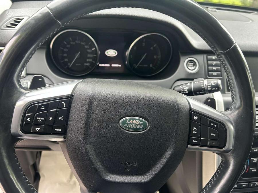 Melns Land Rover Discovery Sport 2016 Vilkaviškis, ar dzinēja tilpumu 2.00 L un nobraukumu 227 tūkst. km par 5400 €, foto 13 vietnē AUTOMOTO.COM.LV