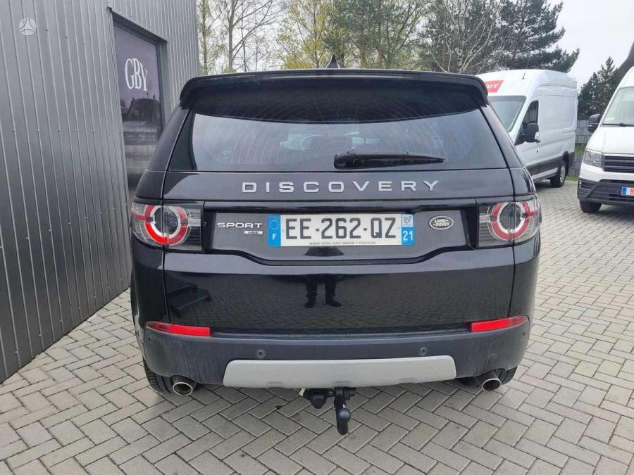 Черный Ленд Ровер Discovery Sport 2016 в Таураге, объемом двигателя 2.00 л и пробегом 188 тыс. км за 10300 €, фото 5 на AUTOMOTO.COM.LV