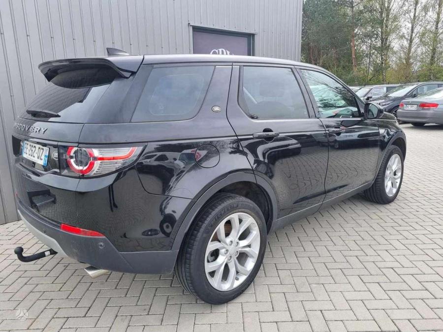 Черный Ленд Ровер Discovery Sport 2016 в Таураге, объемом двигателя 2.00 л и пробегом 188 тыс. км за 10300 €, фото 6 на AUTOMOTO.COM.LV