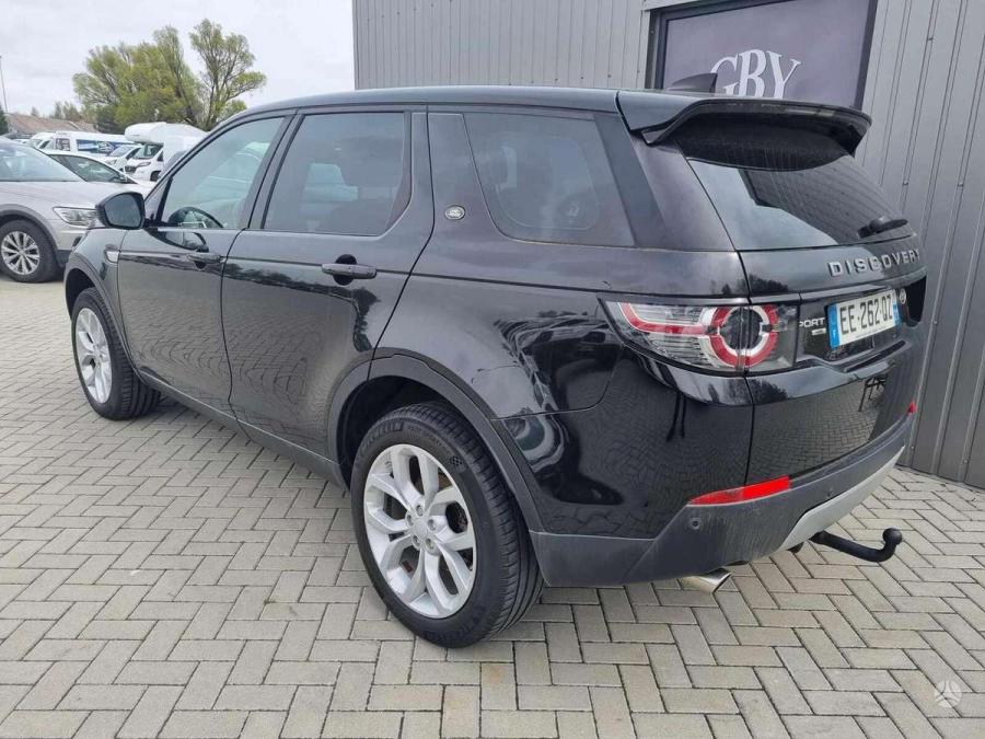 Черный Ленд Ровер Discovery Sport 2016 в Таураге, объемом двигателя 2.00 л и пробегом 188 тыс. км за 10300 €, фото 7 на AUTOMOTO.COM.LV
