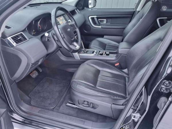 Черный Ленд Ровер Discovery Sport 2016 в Таураге, объемом двигателя 2.00 л и пробегом 188 тыс. км за 10300 €, фото 8 на AUTOMOTO.COM.LV