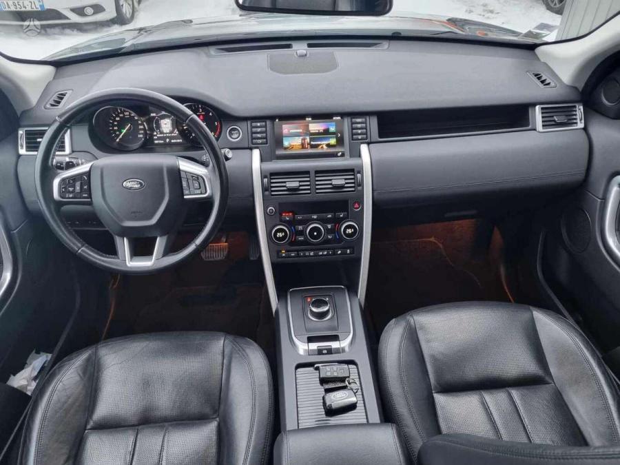 Черный Ленд Ровер Discovery Sport 2016 в Таураге, объемом двигателя 2.00 л и пробегом 188 тыс. км за 10300 €, фото 9 на AUTOMOTO.COM.LV