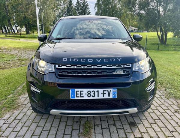 Черный Ленд Ровер Discovery Sport 2016 в Таураге, объемом двигателя 2.00 л и пробегом 138 тыс. км за 8400 €, фото 6 на AUTOMOTO.COM.LV