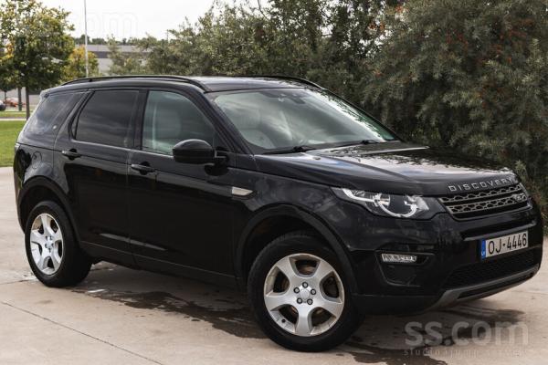 Land Rover Discovery Sport 2016 LiepÄja vietnÄ Melns Land Rover Discovery Sport 2016 LiepÄja, ar dzinÄja tilpumu 2.00 L un nobraukumu 186 tÅ«kst. km par 13500 ā¬, foto 1 vietnÄ AUTOMOTO.COM.LV