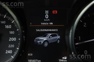 Melns Land Rover Discovery Sport 2016 Liepāja, ar dzinēja tilpumu 2.00 L un nobraukumu 186 tūkst. km par 13500 €, foto 20 vietnē AUTOMOTO.COM.LV