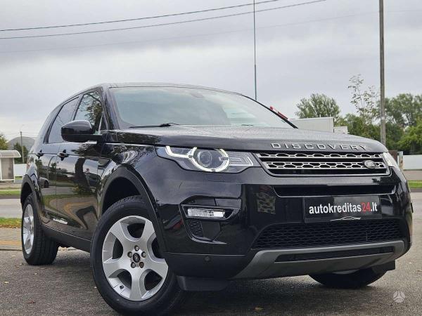 Land Rover Discovery Sport 2016 in Siauliai on AUTOMOTO.COM.LV Black Land Rover Discovery Sport 2016 in Siauliai, with an engine capacity of 2.00 L and mileage of 91 thousand km for 9450 β¬, photo 4 on AUTOMOTO.COM.LV