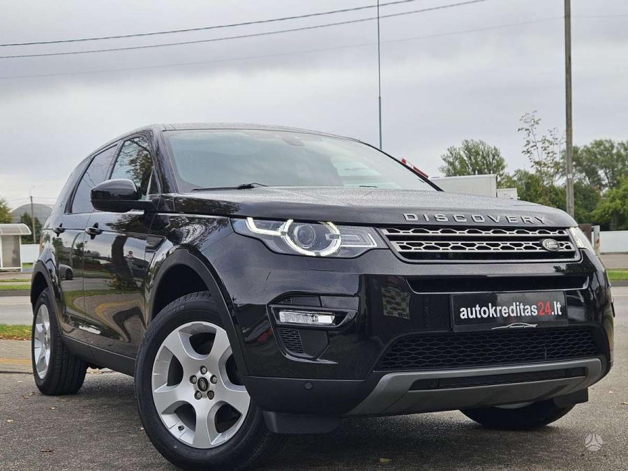 Черный Ленд Ровер Discovery Sport 2016 в Шяуляй, объемом двигателя 2.00 л и пробегом 91 тыс. км за 9450 €, фото 4 на AUTOMOTO.COM.LV