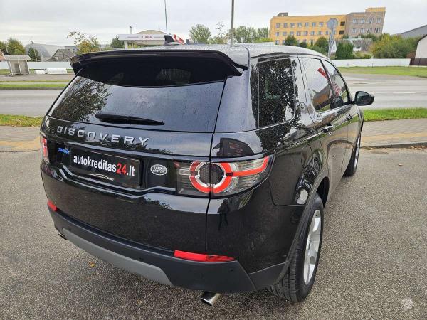 Land Rover Discovery Sport 2016 in Siauliai on AUTOMOTO.COM.LV Black Land Rover Discovery Sport 2016 in Siauliai, with an engine capacity of 2.00 L and mileage of 91 thousand km for 9450 β¬, photo 8 on AUTOMOTO.COM.LV