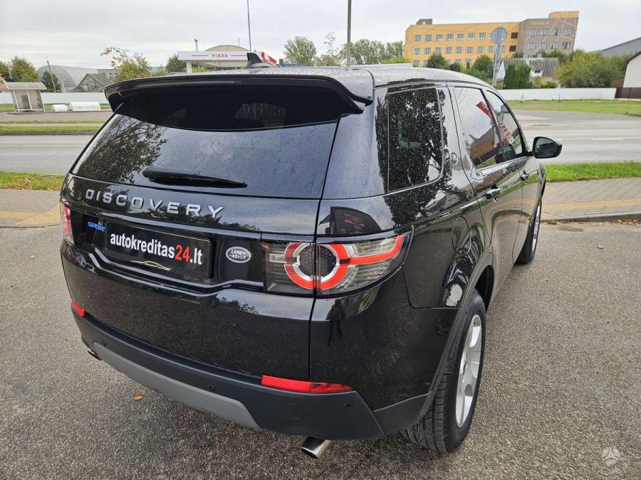 Черный Ленд Ровер Discovery Sport 2016 в Шяуляй, объемом двигателя 2.00 л и пробегом 91 тыс. км за 9450 €, фото 8 на AUTOMOTO.COM.LV