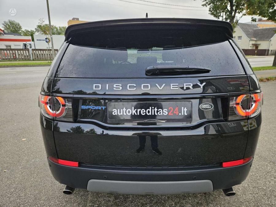 Черный Ленд Ровер Discovery Sport 2016 в Шяуляй, объемом двигателя 2.00 л и пробегом 91 тыс. км за 9450 €, фото 11 на AUTOMOTO.COM.LV