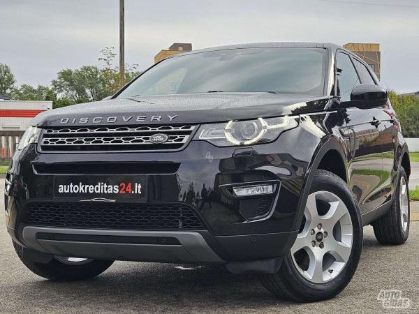 Black Land Rover Discovery Sport 2016 in Siauliai, with an engine capacity of 2.00 L and mileage of 91 thousand km for 9450 €, photo 1 on AUTOMOTO.COM.LV