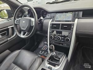 Melns Land Rover Discovery Sport 2016 Šauļi, ar dzinēja tilpumu 2.00 L un nobraukumu 91 tūkst. km par 9450 €, foto 17 vietnē AUTOMOTO.COM.LV