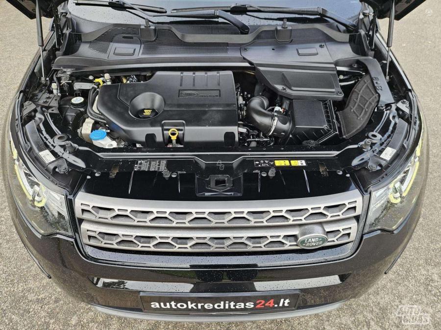 Melns Land Rover Discovery Sport 2016 Šauļi, ar dzinēja tilpumu 2.00 L un nobraukumu 91 tūkst. km par 9450 €, foto 28 vietnē AUTOMOTO.COM.LV