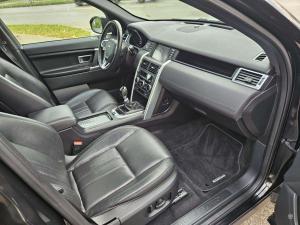 Melns Land Rover Discovery Sport 2016 Šauļi, ar dzinēja tilpumu 2.00 L un nobraukumu 91 tūkst. km par 8950 €, foto 13 vietnē AUTOMOTO.COM.LV