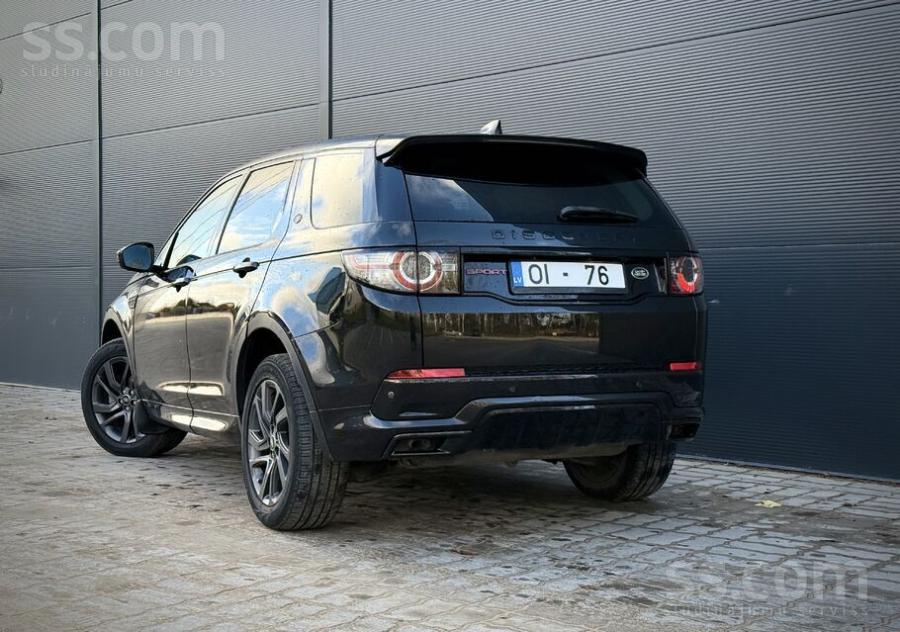 Черный Ленд Ровер Discovery Sport 2017 в Рига, объемом двигателя 2.00 л и пробегом 194 тыс. км за 13745 €, фото 3 на AUTOMOTO.COM.LV