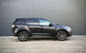 Melns Land Rover Discovery Sport 2017 Rīga, ar dzinēja tilpumu 2.00 L un nobraukumu 194 tūkst. km par 13495 €, foto 5 vietnē AUTOMOTO.COM.LV