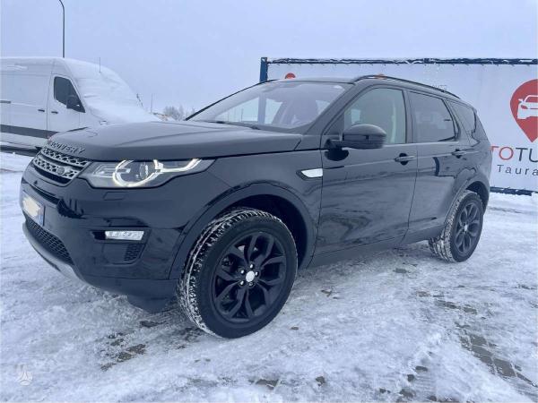 Black Land Rover Discovery Sport 2017 in Taurage, with an engine capacity of 2.00 L and mileage of 190 thousand km for 9500 €, photo 2 on AUTOMOTO.COM.LV